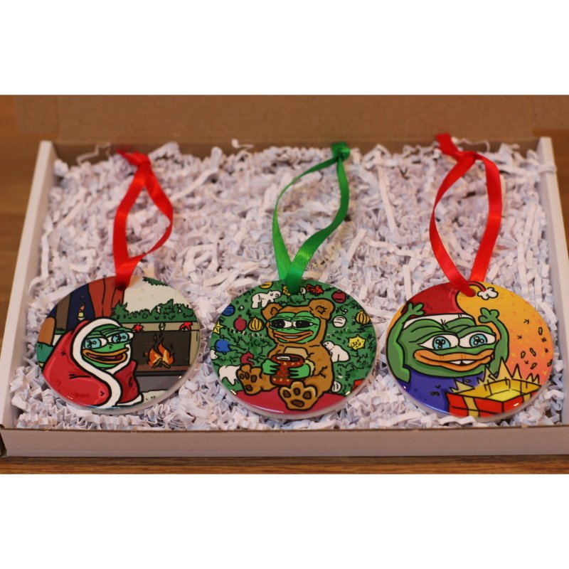 Peepo Christmas Ornaments 6 Pack Peepoparadise