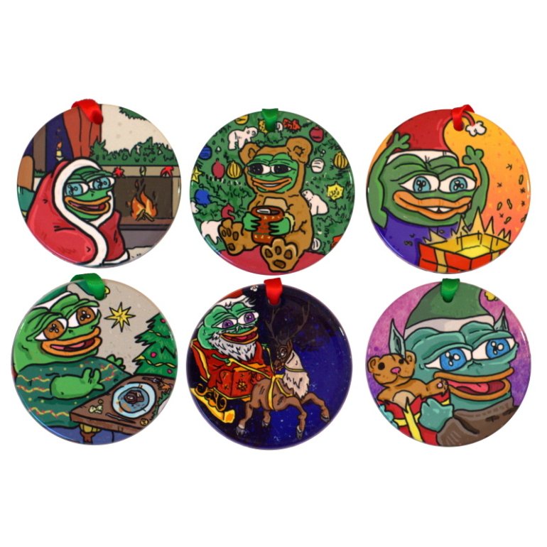 Peepo Christmas Ornaments (6 PACK) - PeepoParadise