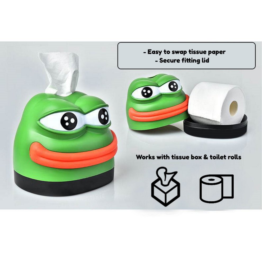 Keep Your Space Comforting with PepeHands Pepe Tissue Box
